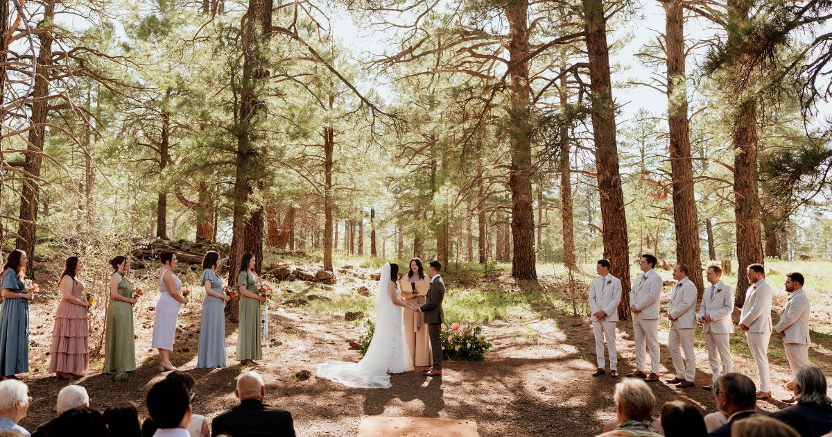 Colorful Flagstaff Spring Wedding | Elopement Photographer | Maya ...