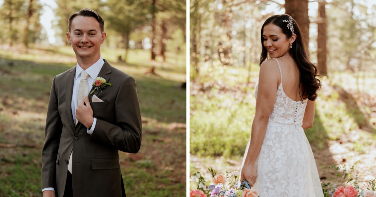 Colorful Flagstaff Spring Wedding | Elopement Photographer | Maya ...