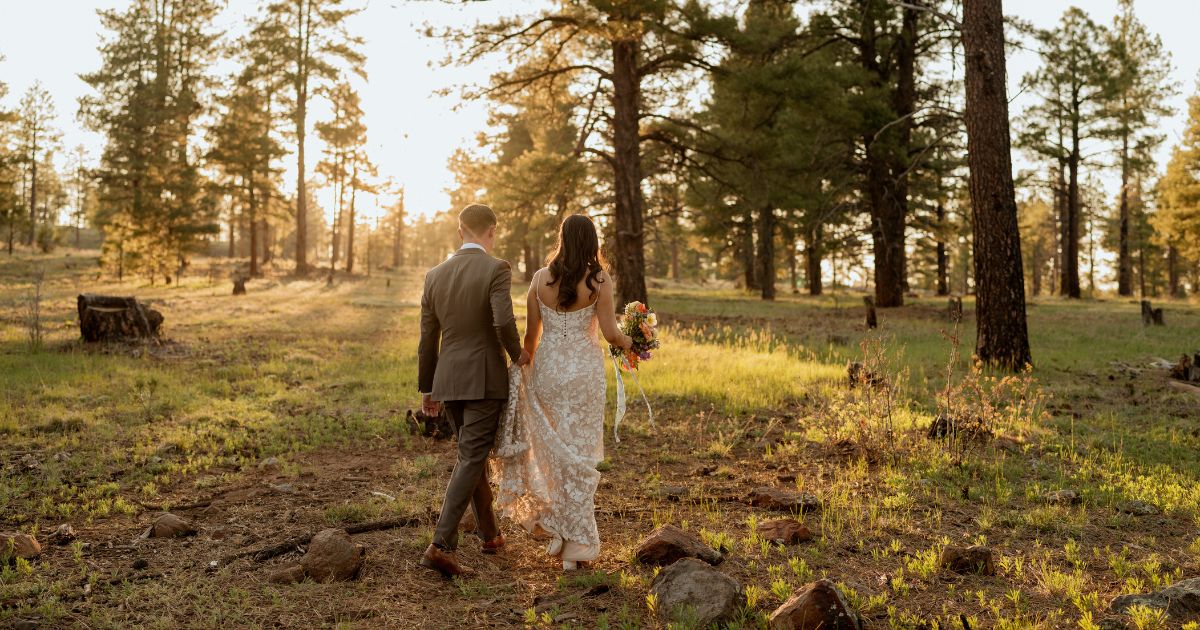 Colorful Flagstaff Spring Wedding | Elopement Photographer | Maya ...