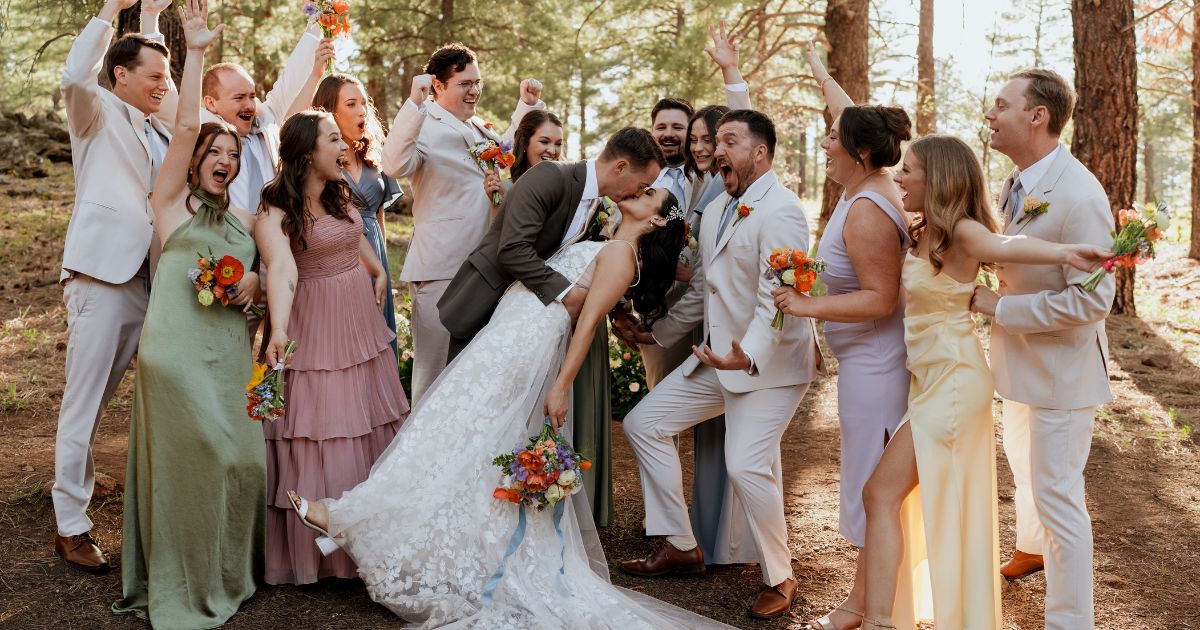 Colorful Flagstaff Spring Wedding | Elopement Photographer | Maya ...