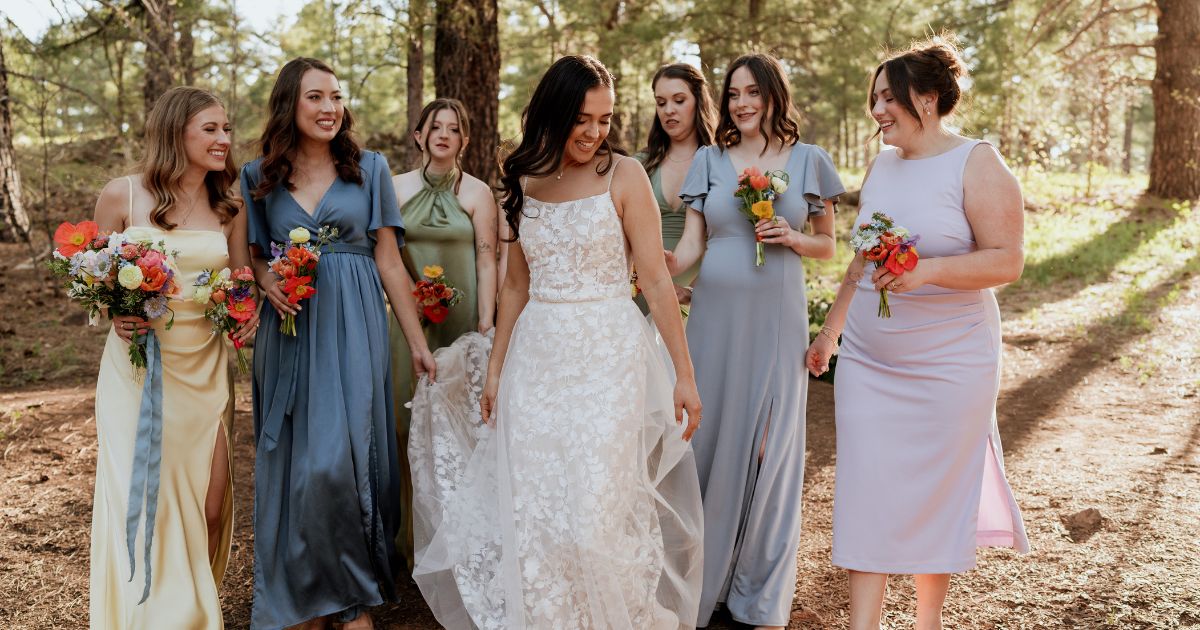 Colorful Flagstaff Spring Wedding | Elopement Photographer | Maya ...